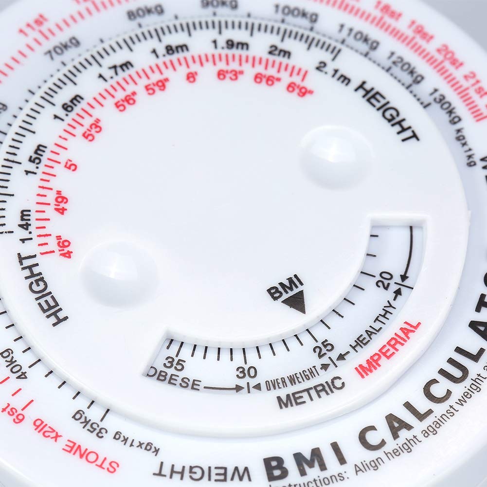 Calculadora de Bmi, herramienta de medición de grasa medida de cinta m ...