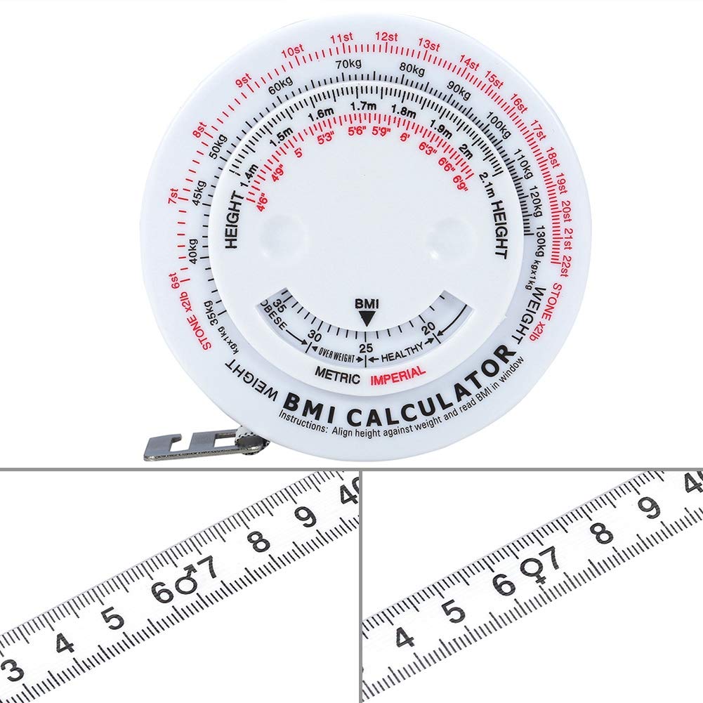 Calculadora de Bmi, herramienta de medición de grasa medida de cinta m ...