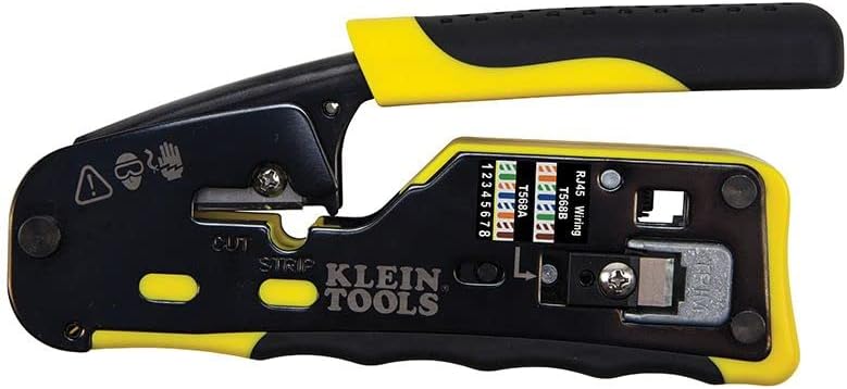 Klein Tools Crimpadora de cables modular, pelacables y cortador de cab ...