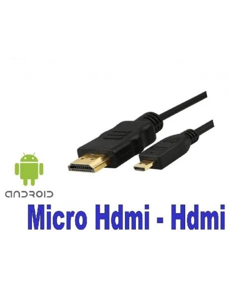 Micro Hdmi-HDMI para tablet, cable micro hdmi para tablet 1,5mts, cone ...