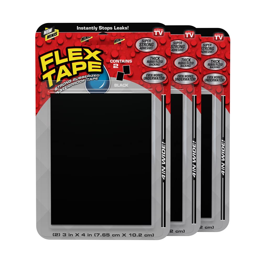 Flex Seal TFSBLKMINI Flex Tape Mini — Quierox - Tienda Online