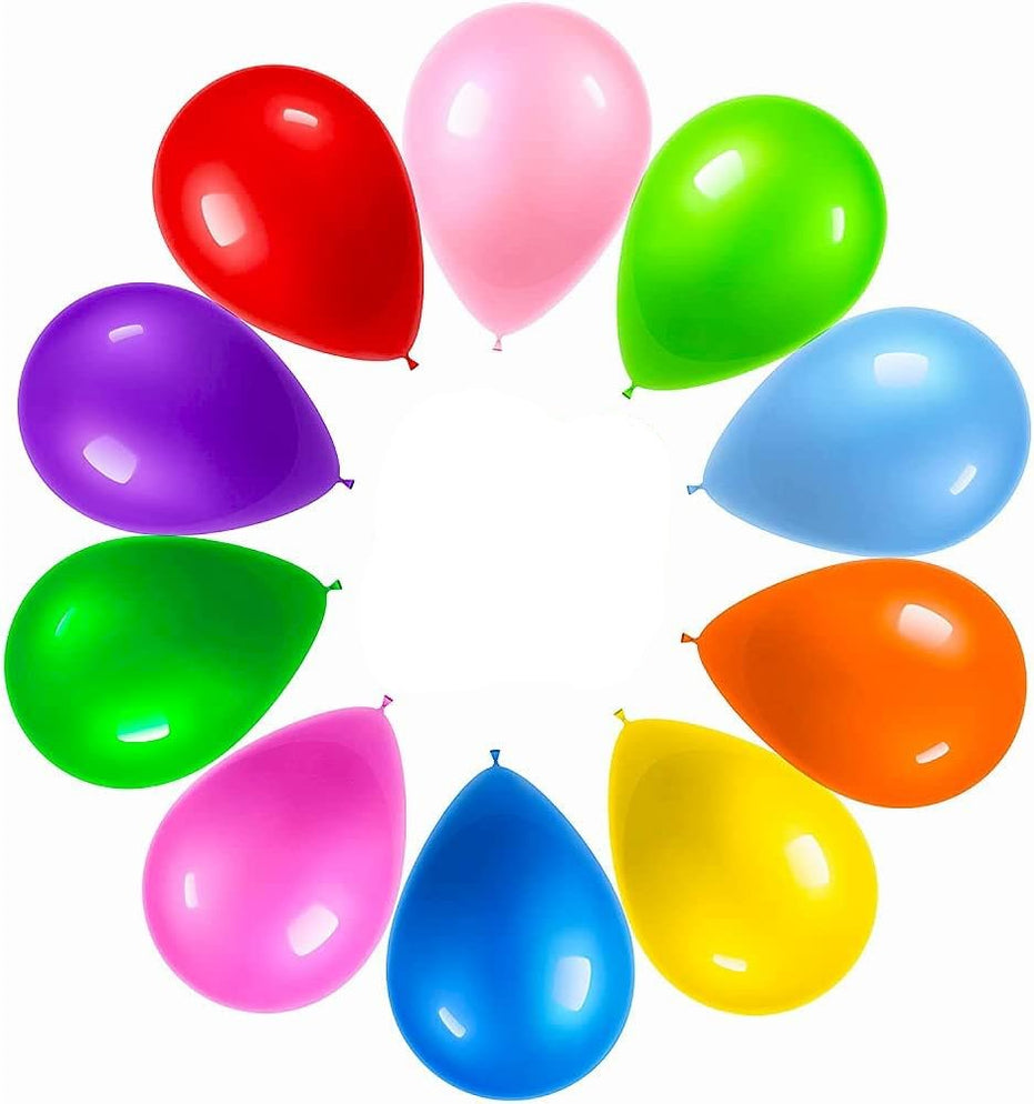 Paquete de 15 globos de 10 colores sultidos — Quierox - Tienda Online