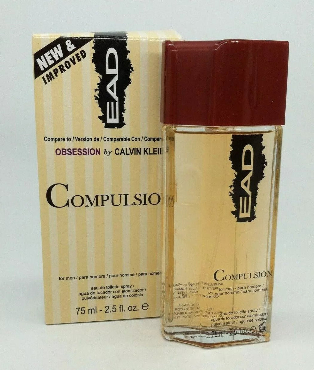 Perfume EAD Compulsión Fragancia para Hombre Comparado con Obsesión de ...