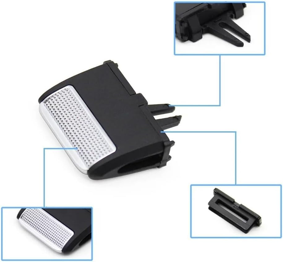 Rejilla de ventilación Tab Clip Slider AC Salida Ventilación — Quierox ...