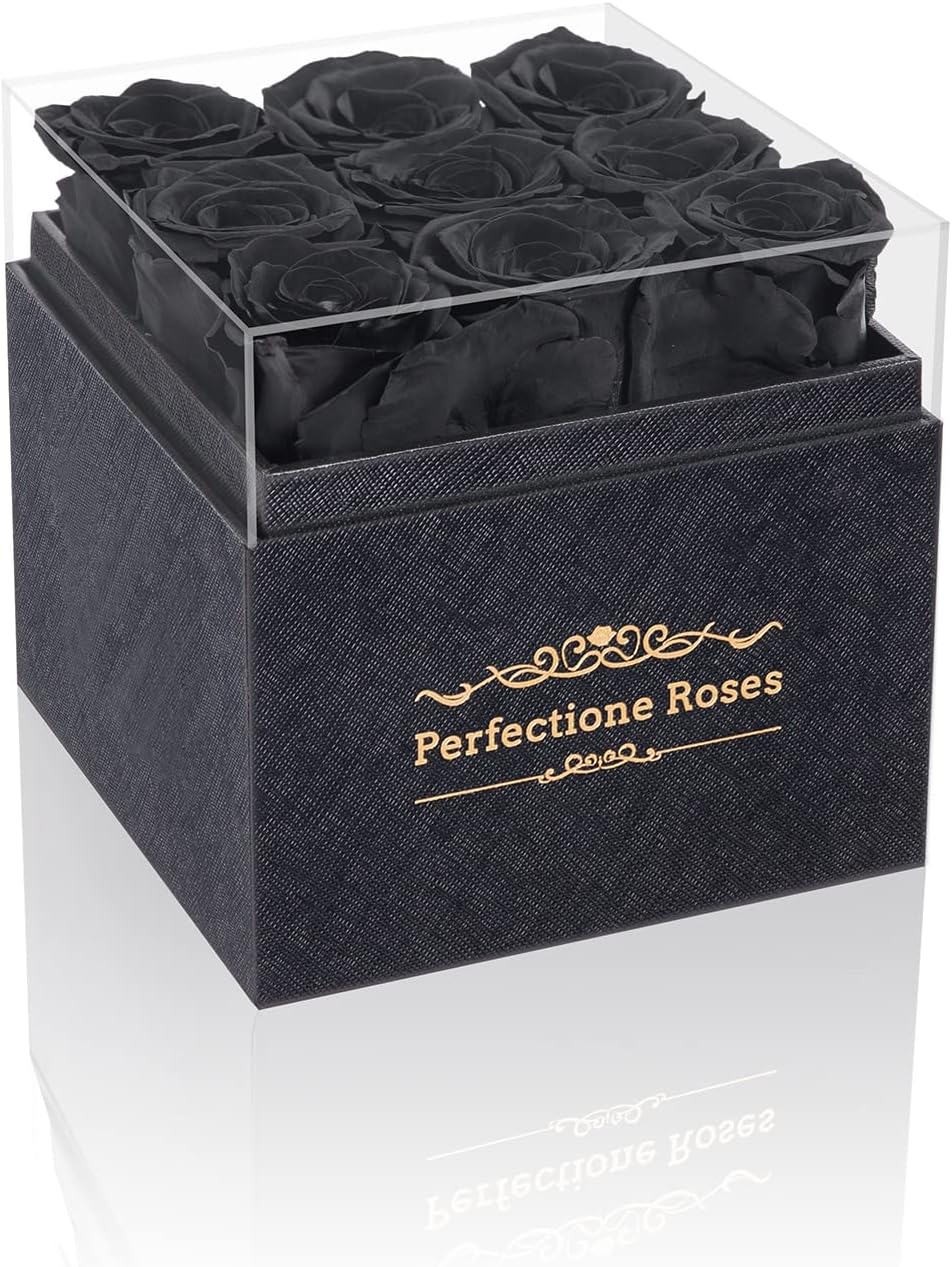 Rosas preservadas Perfectione Roses en una caja — Quierox - Tienda Online