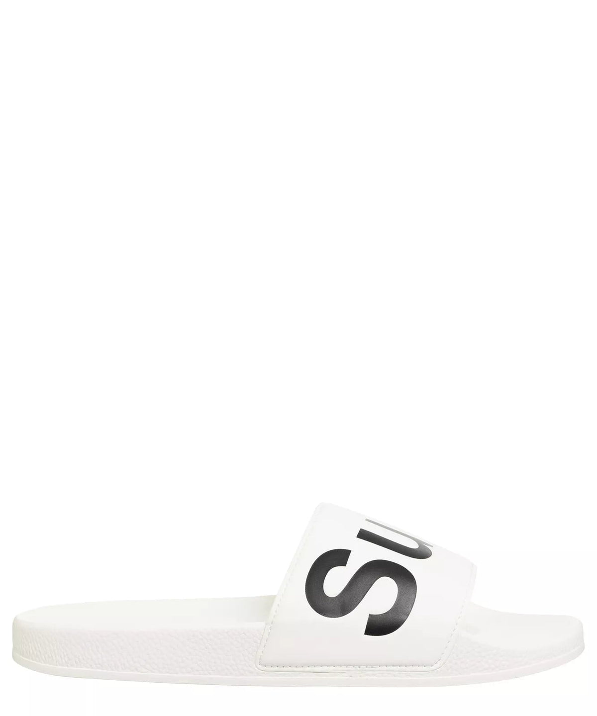 Superga Slides Mujer S111I3W-909 Blanco - Negro Logo — Quierox - Tienda ...