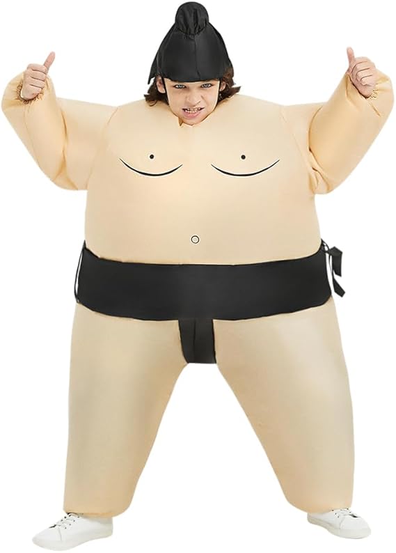 Trajes inflables de lucha de sumo para niños, disfraz inflable para ni ...