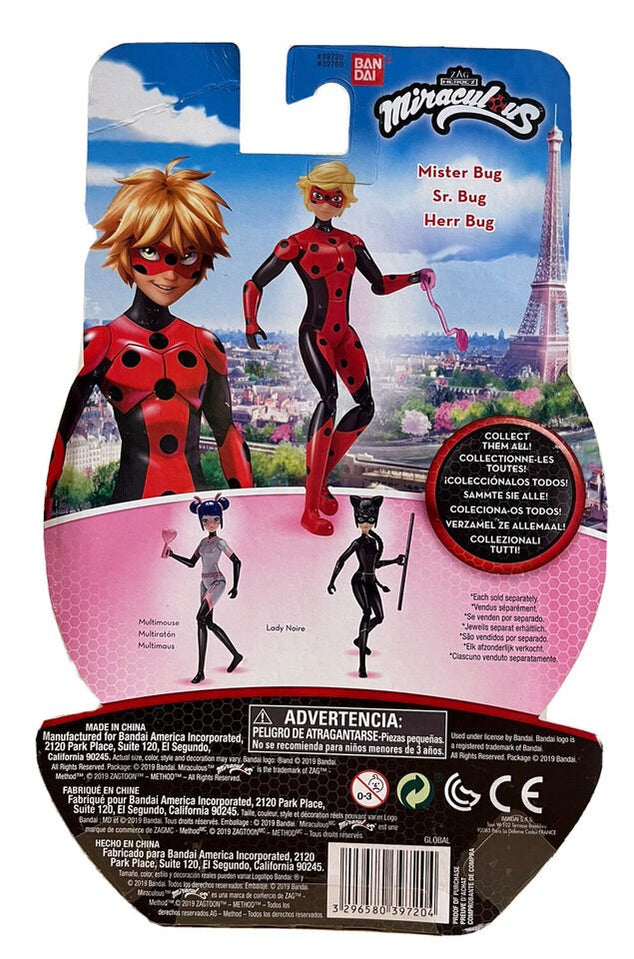Miraculous Ladybug Mister Bug 6" Figura Nueva en Paquete- — Quierox ...