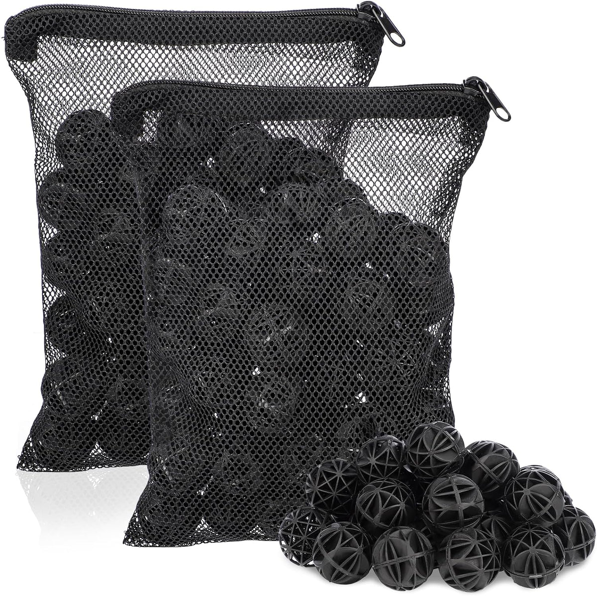 Segarty Bolas biológicas para acuario, filtro de estanque Koi de 1 pul ...