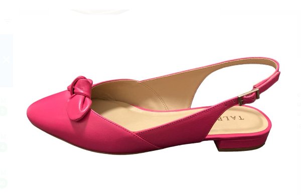 ZAPATOS PLANOS CON TIRA TRASERA DE NAPA Y LAZO EDISON — Quierox ...